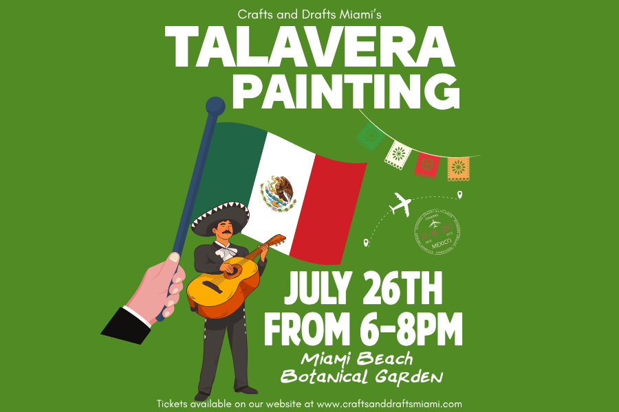 Talavera Art “Mexico" - Miami Beach Botanical Garden | Crafts and Drafts Miami